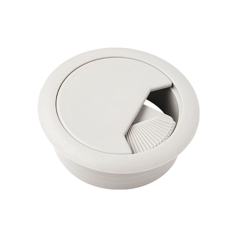 Cable Port White 80mm | Titus Tekform