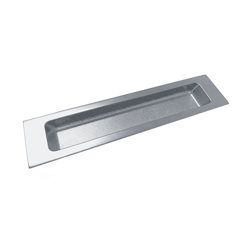 1102 Recessed Handle Matt Chrome | Titus Tekform