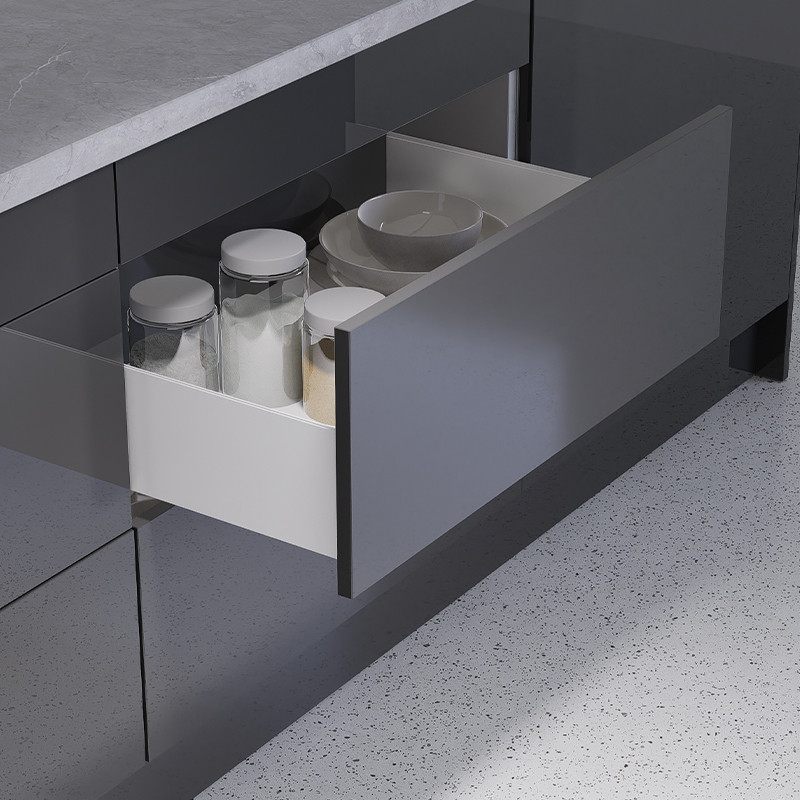 Vitek Full Extension Drawer 114 White 350mm | Titus Tekform
