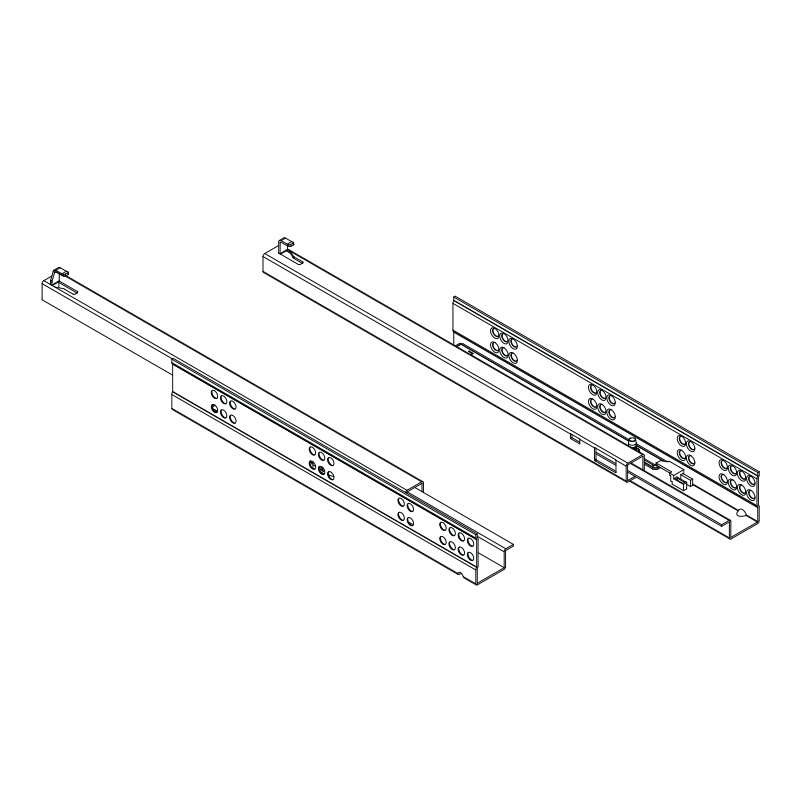 Vitek Single Extension Runners 400mm | Titus Tekform