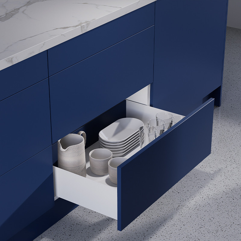Vitek Single Extension Drawer 150 White 350mm | Titus Tekform